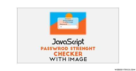 javascript image password strength detect check pass with image