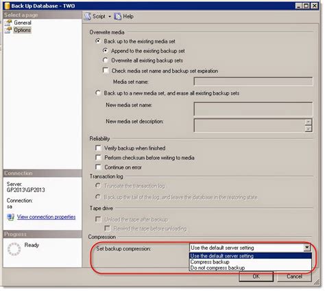 dynamics gp land two quick tips on dynamics gp sql server backups