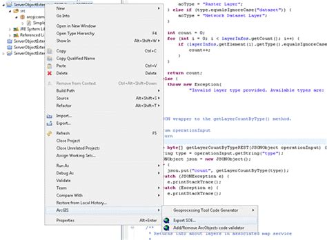 exporting soap and rest soes—arcobjects 10 4 help for java arcgis for