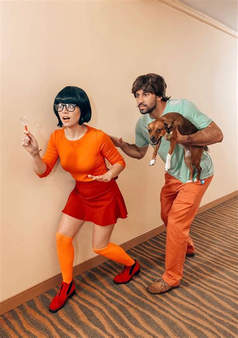 Velma And Shaggy Cosplay Cute Couples Costumes Couples Costumes