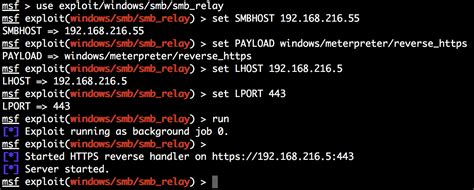 smb relay attacks metasploit penetration testing cookbook third edition