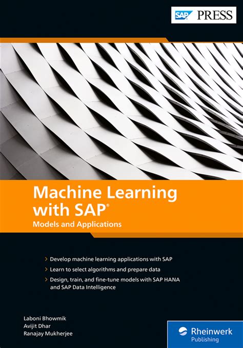 machine learning with sap sap hana and sap data intelligence book