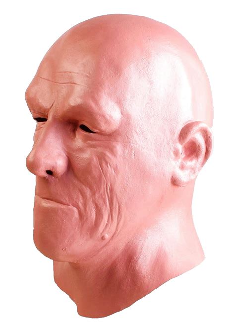 Buy Old Man Mask Realistic Halloween Latex Human Wrinkle Face Mask