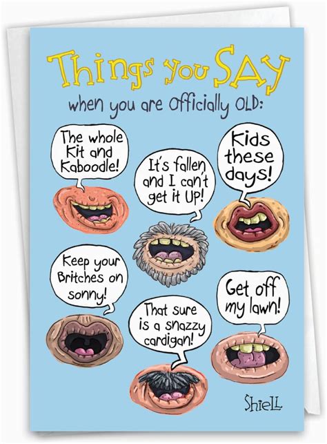Nobleworks Hysterical Birthday Greeting Card With 5 X 7