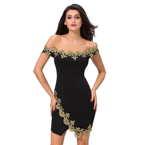 Off The Shoulder Bandage Dress Sexy Nightclub Celebrity Evening Party