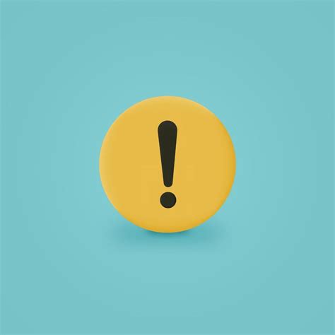 Conceito De Mensagem De Aviso Representado Pelo ícone De Ponto De