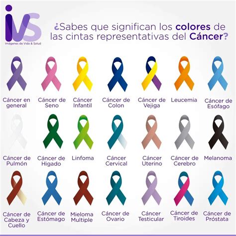 ¿qué Representan Los Colores De Las Cintas Representativas Del Cáncer