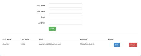 performing crud operation using angularjs and web api