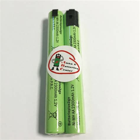 2x2 Reihe Lötfahne Modellbau Akku Aa Mignon 2300mah 4 8v Hochstromfähig