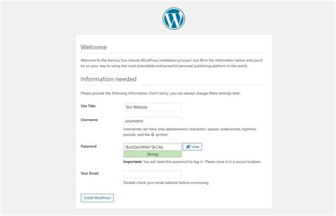 how to install wordpress locally windows macos linux