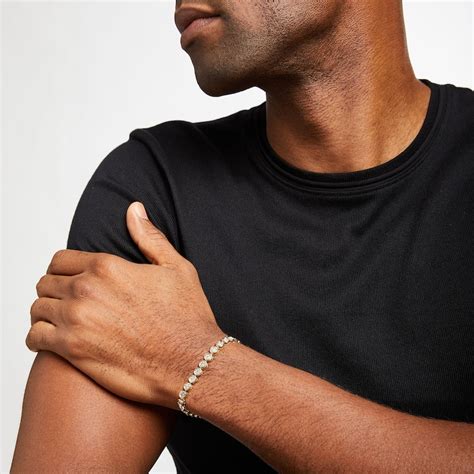 Diamond Tennis Bracelet For Men
