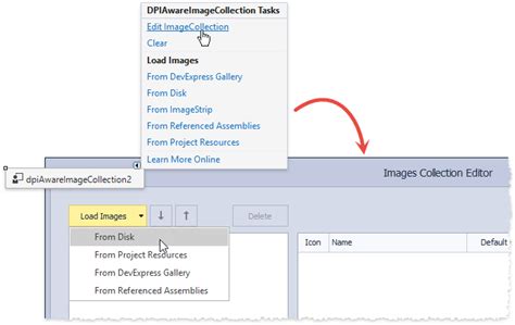 dpiawareimagecollection class winforms controls