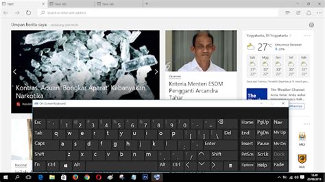 Daftar Lengkap Shortcut Pada Microsoft Edge Windows 10