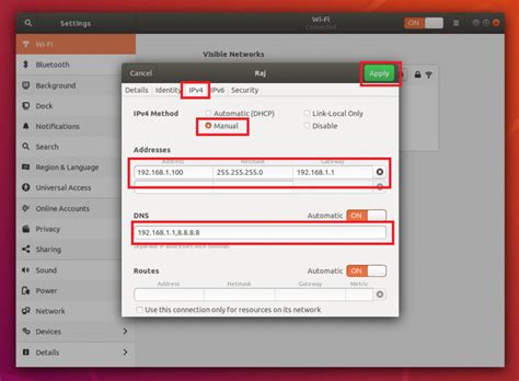 netplan how to configure static ip address in ubuntu 18 04 using netplan