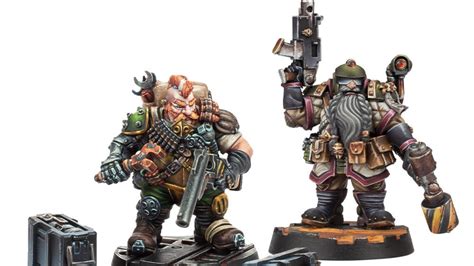 25 Mm Warhammer 40k Dps Peint Leagues Of Votann Hearthkyn Warriors Tp7813