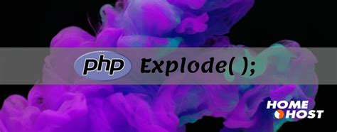 php explode separando string em arrays homehost
