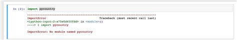python facing issue while import pycountry package in jupyter hot sex