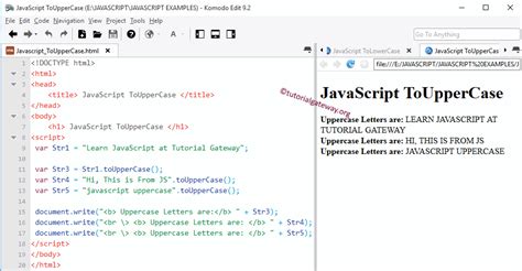 38 string to uppercase javascript modern javascript blog