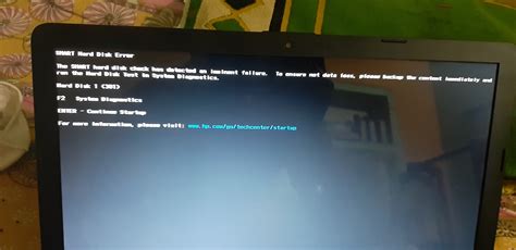 screen says go techcenter startup hp support community