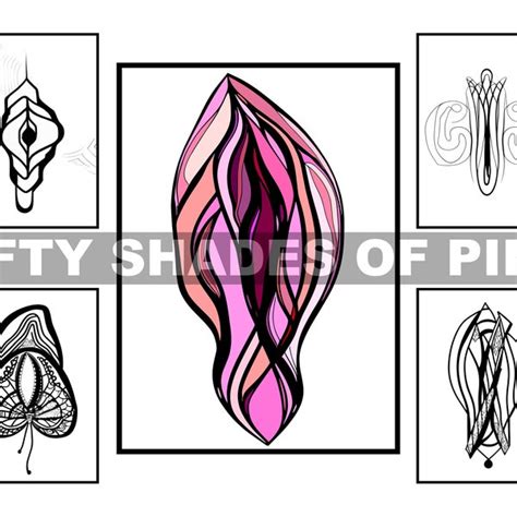 Vulva Coloring Book Etsy