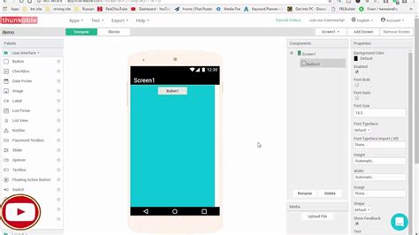 thunkable tutorial how to make android app without coding introduction