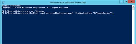 powershell script to output every direct rule wmi query used by device
