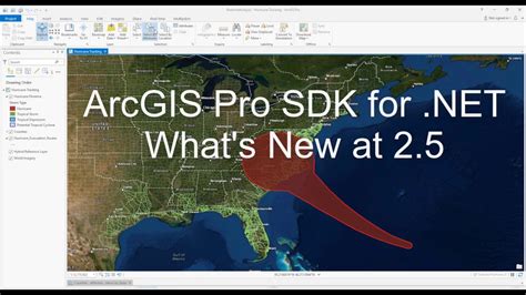 arcgis pro sdk for what s new at 2 5 youtube