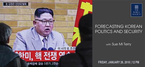 Forecasting Korean Politics And Security