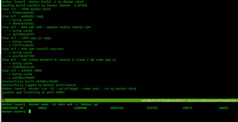 dockerfile cannot connect to the docker daemon without