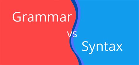 what s the difference between grammar and syntax