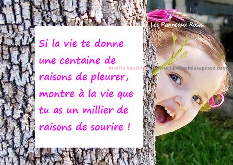 La Page De La Sagesse Citations Sur Les Raisons De Sourire à La Vie