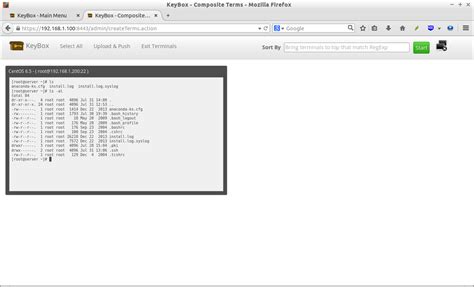 keybox a web based ssh console to manage multiple ssh sessions