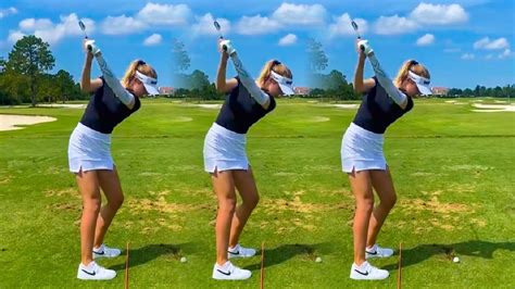 Nelly Korda Golf Swing Slow Motion Youtube