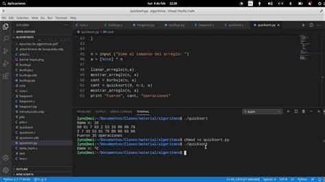 quicksort en python youtube