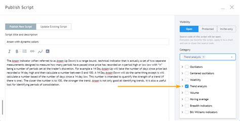 publishing scripts — pine script™ v5 user manual v5 documentation