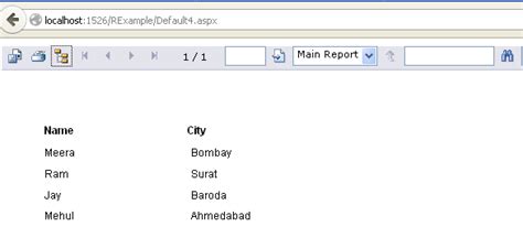 how to create and bind crystal reports in asp using c without dataset