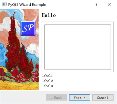 python how to fix the bad layout in qwizardpage