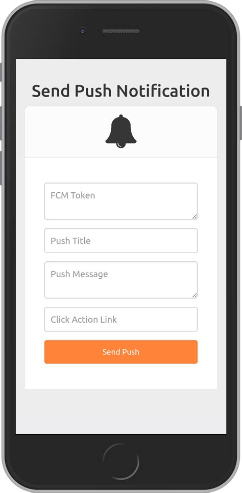 firebase push notification using php curl send firebase push