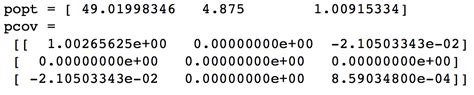 scipy how to fit a step function in python stack overflow