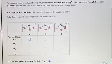 Solved We Can Draw Three Inequivalent Lewis Structures For
