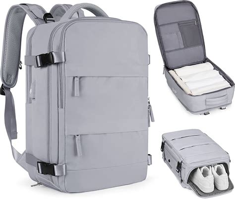 Coofay Large Personal Item Travel Backpack For Women Men