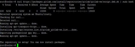 install and configure gitlab on ubuntu 14 04 with existing