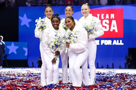 Simone Biles Reveals Official Team Name Of Usa Womens Gymnastics