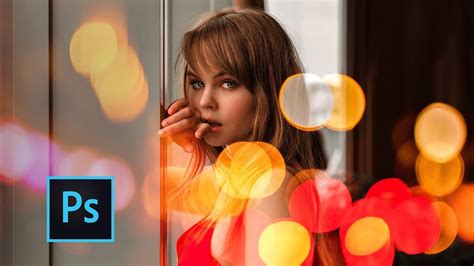 how to add extra bokeh photoshop tutorial youtube