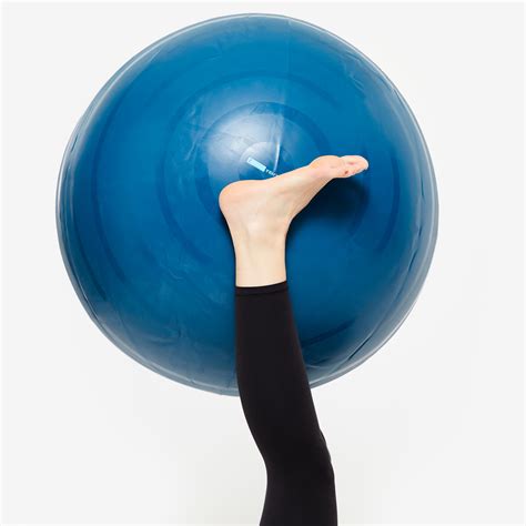 Ballon Dexercice Taille 3 75 Cm Bleu Bleu éclatant Bleu Ptrole