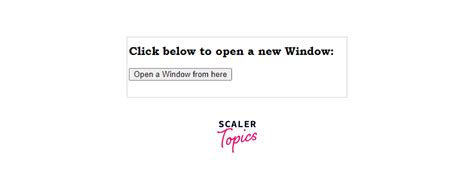 window object in javascript scaler topics