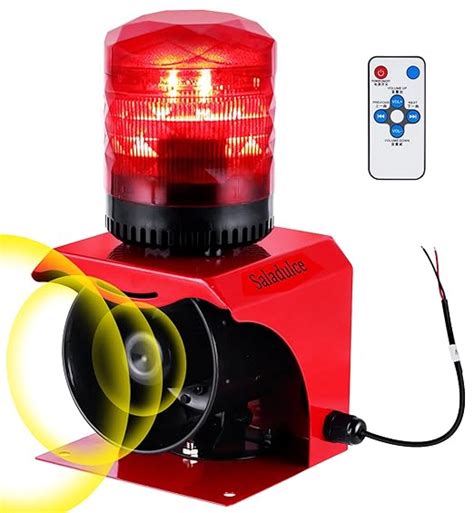 Industrial Sound And Light Alarm Emergency Warning Light