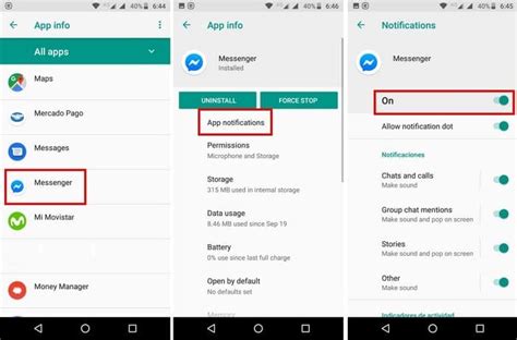 how to turn off notifications on android