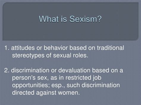 Sexism