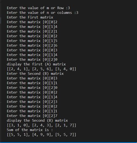 python 2d array javatpoint